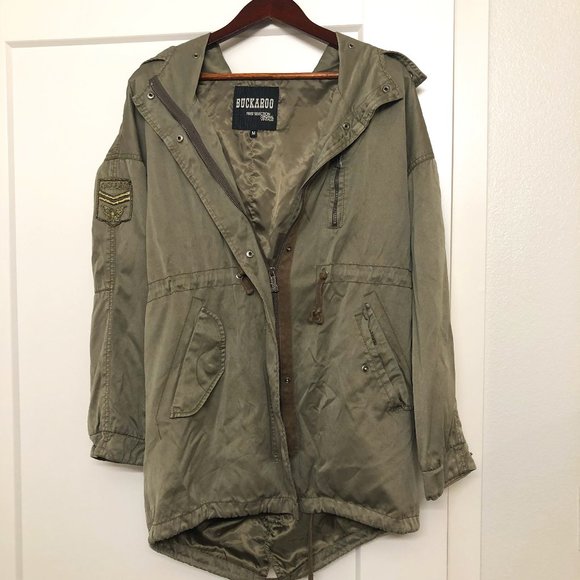 Jackets & Coats | Last Call Buckaroo First Selection Oversized Jacket ...